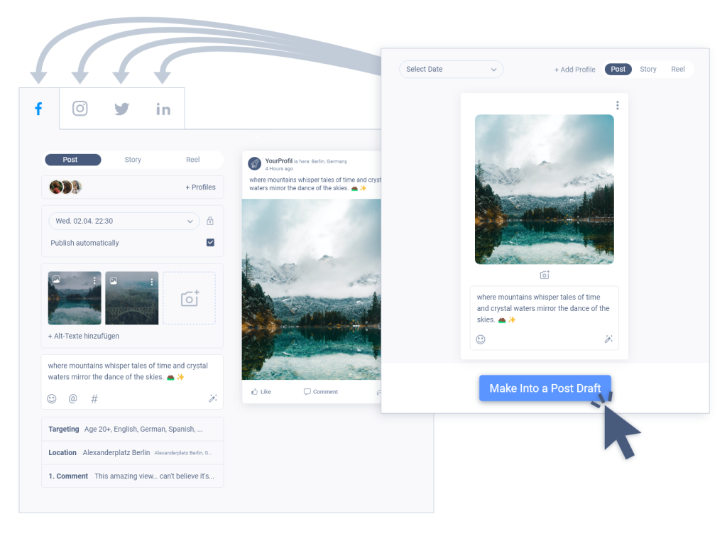Efficient Social Media Content Planning for your Team - Fanpage Karma