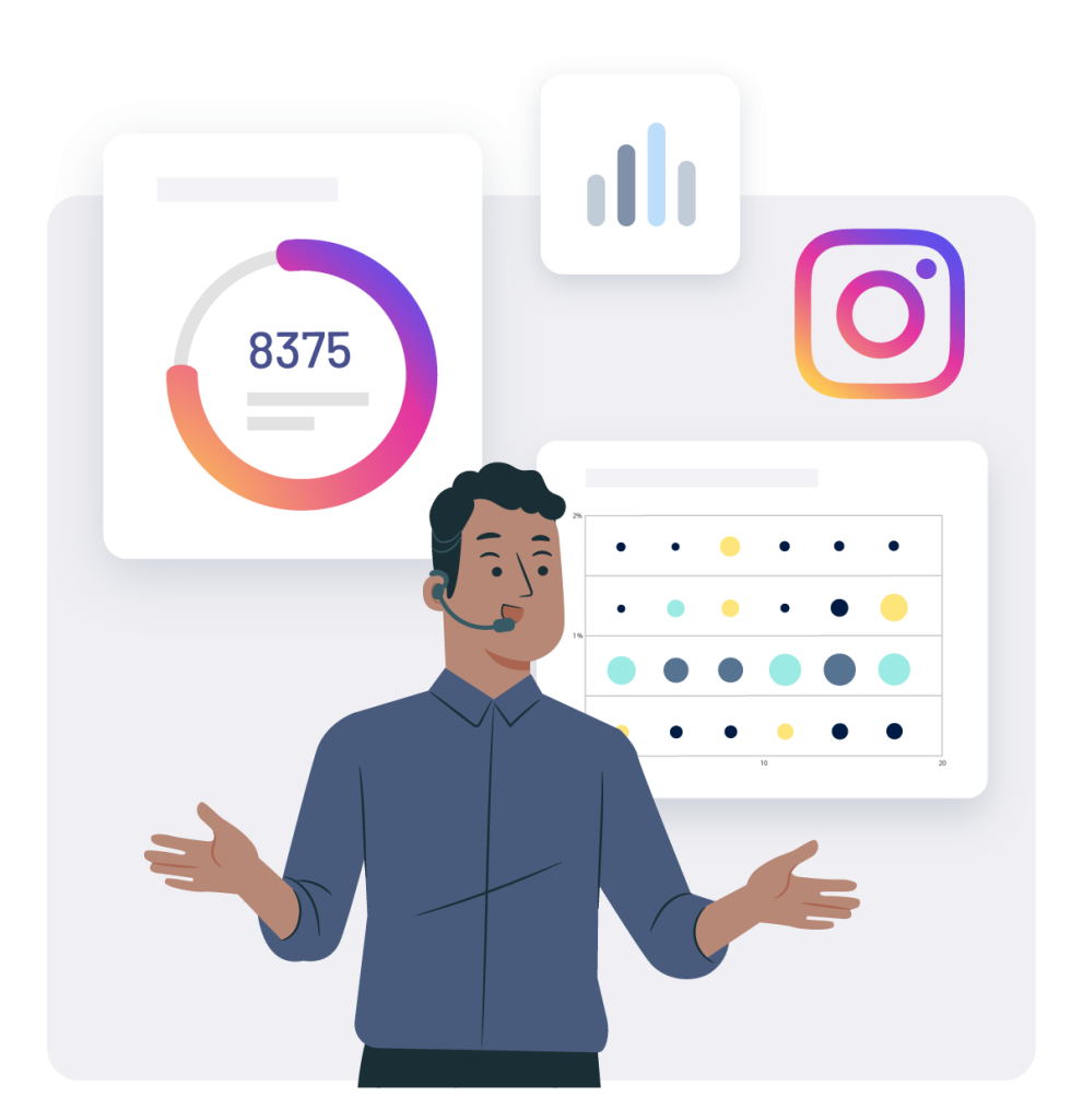 Cómo conseguir más visitas en Instagram - Fanpage Karma