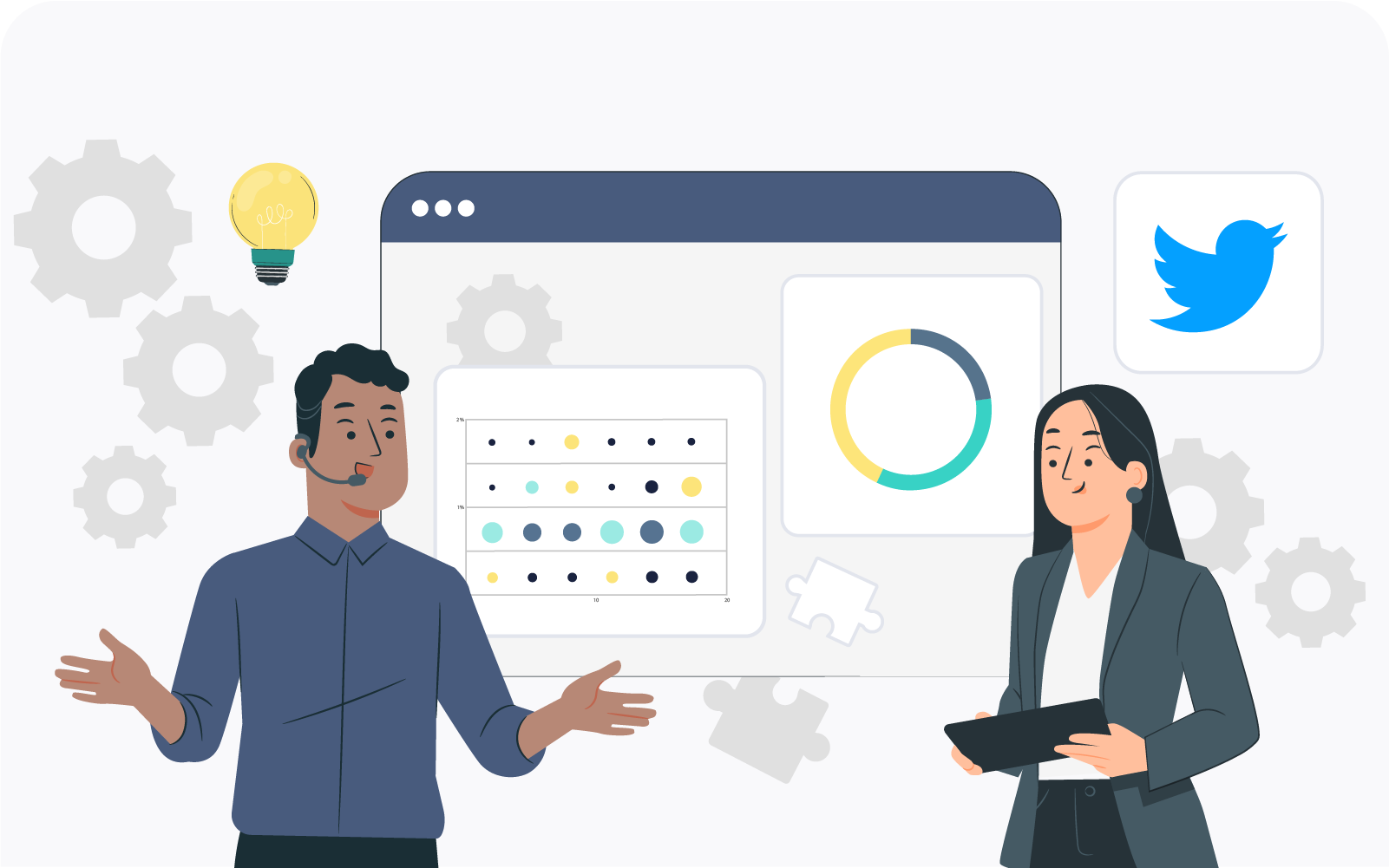 KPI de Twitter/X - Fanpage Karma Insights